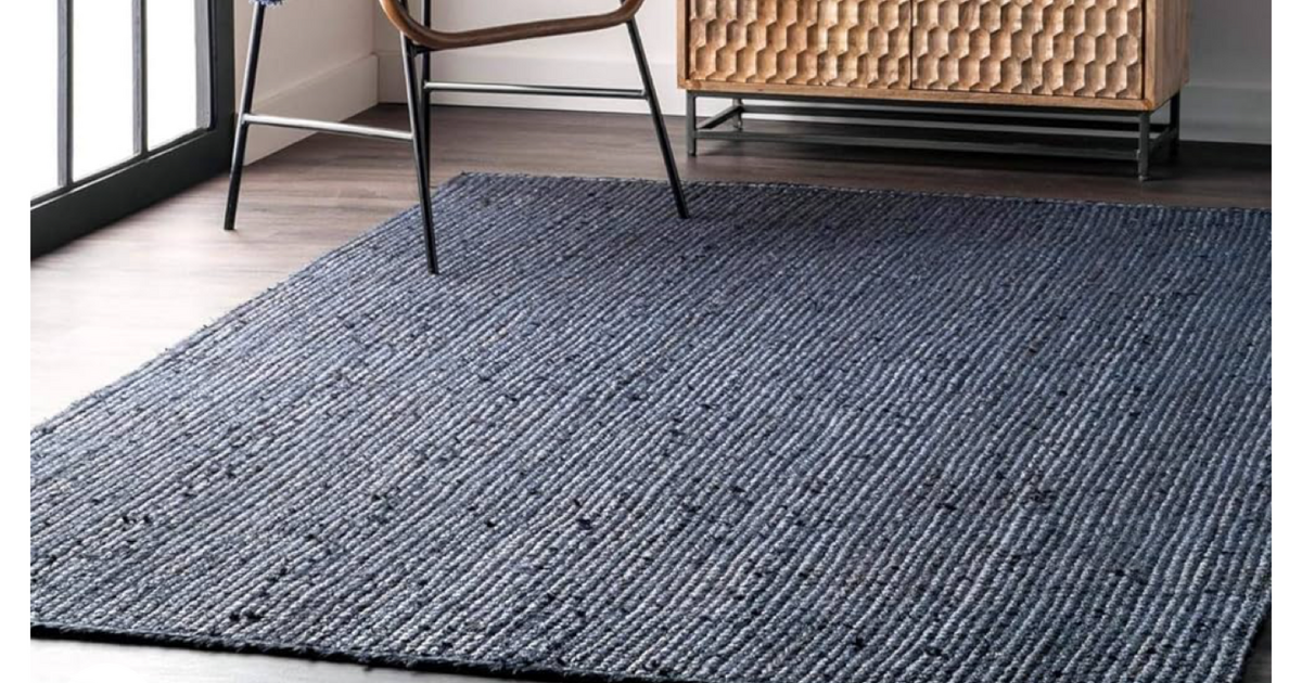 8’x10’ Navy Jute Area Rug for $50 in Atlanta, GA | For Sale & Free ...