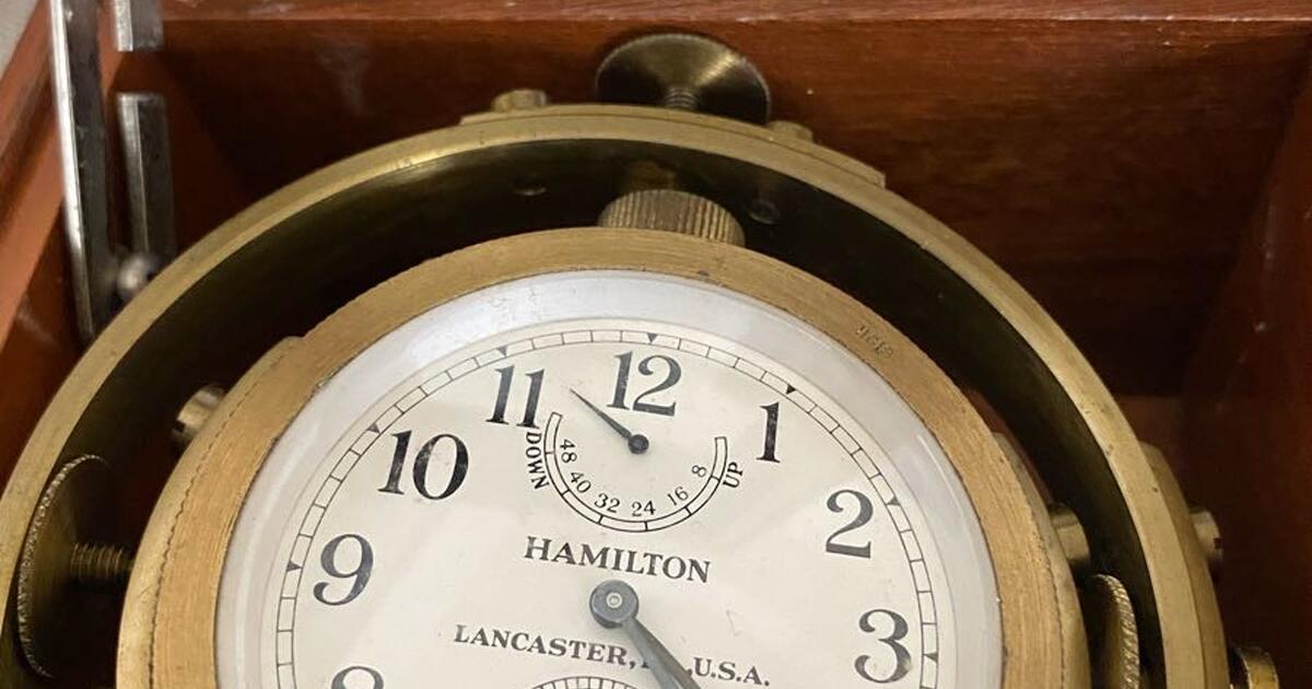 1940s Hamilton ship clock for $1 in Santa Cruz, CA | For Sale & Free ...