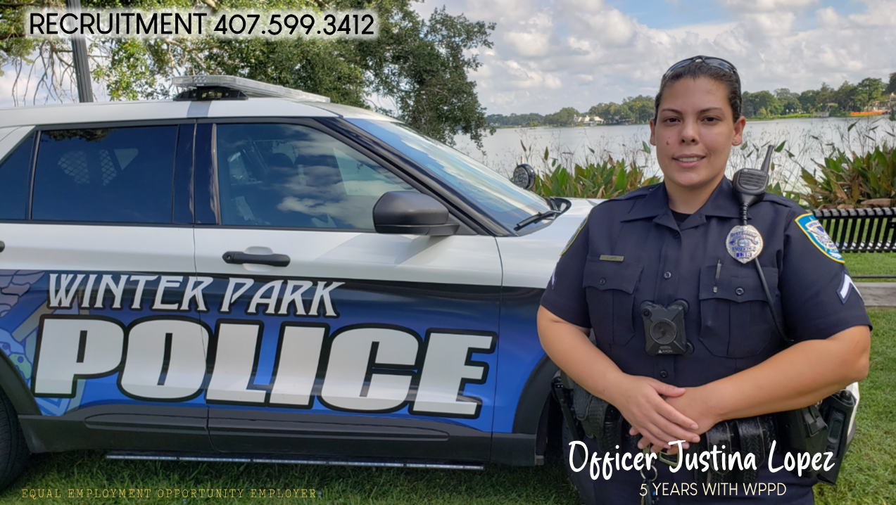 We Are Hiring - POLICE OFFICERS (Winter Park Police Department ...