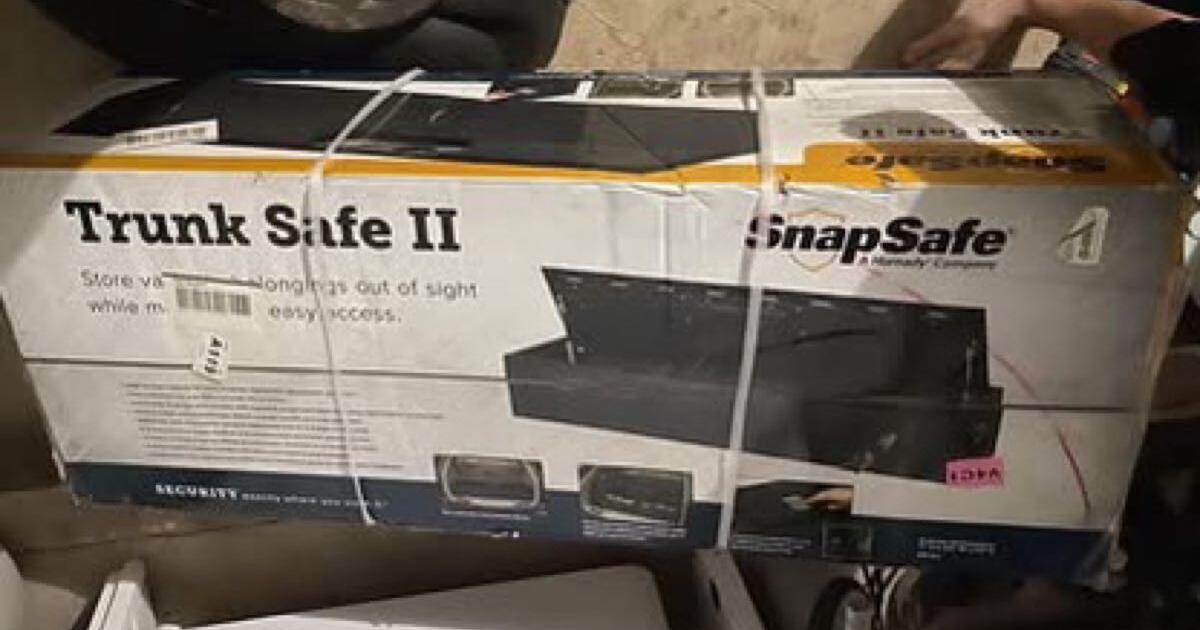 SnapSafe Trunk Safe II for $100 in Oklahoma City, OK | For Sale & Free — Nextdoor
