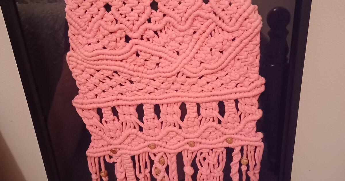 Macrame shadowbox for $30 in Charlotte, NC | For Sale & Free — Nextdoor