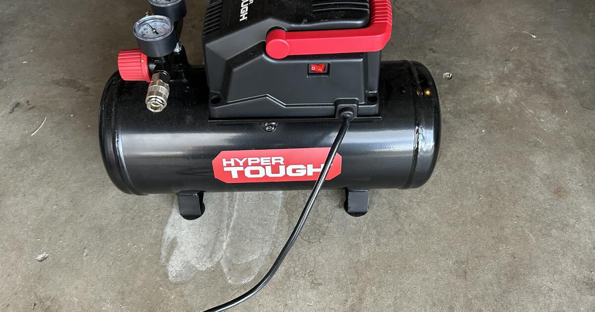 Hyper Tough Air Compressor 3 Gallon for $40 in Gardnerville, NV | For ...