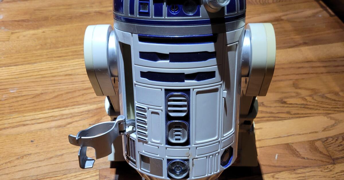 Hasbro Star Wars 2002 Voice Activated R2-D2 INTERACTIVE ASTROMECH DROID ...
