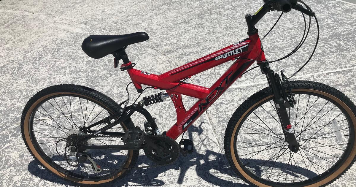 Bike - 24-inch Next Gauntlet w/ Dual Suspension for $85 in Sun City Center, FL | For Sale & Free ...