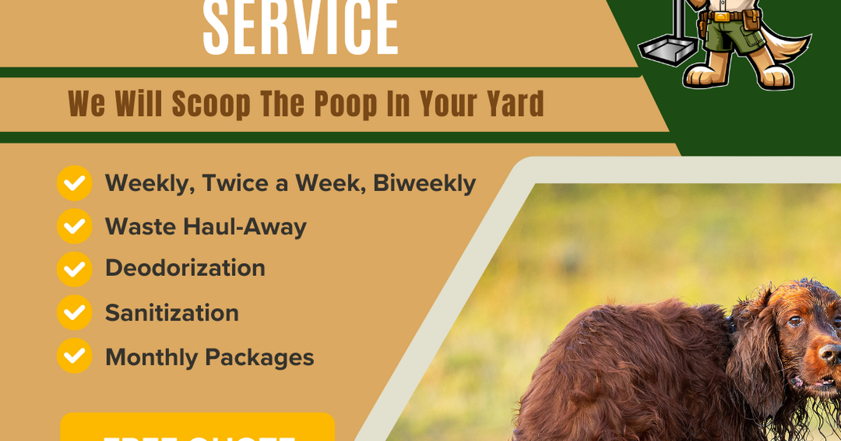 Poop Rangers- Pet Waste Management for Free in New Orleans, LA | For ...