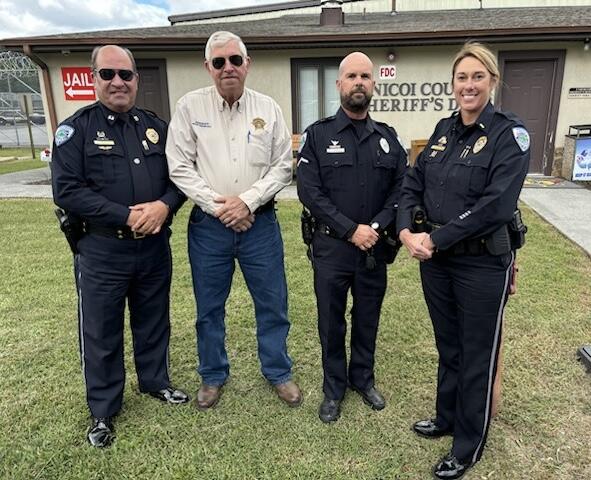 We are happy to report that our officers arrived safely in Tennessee ...