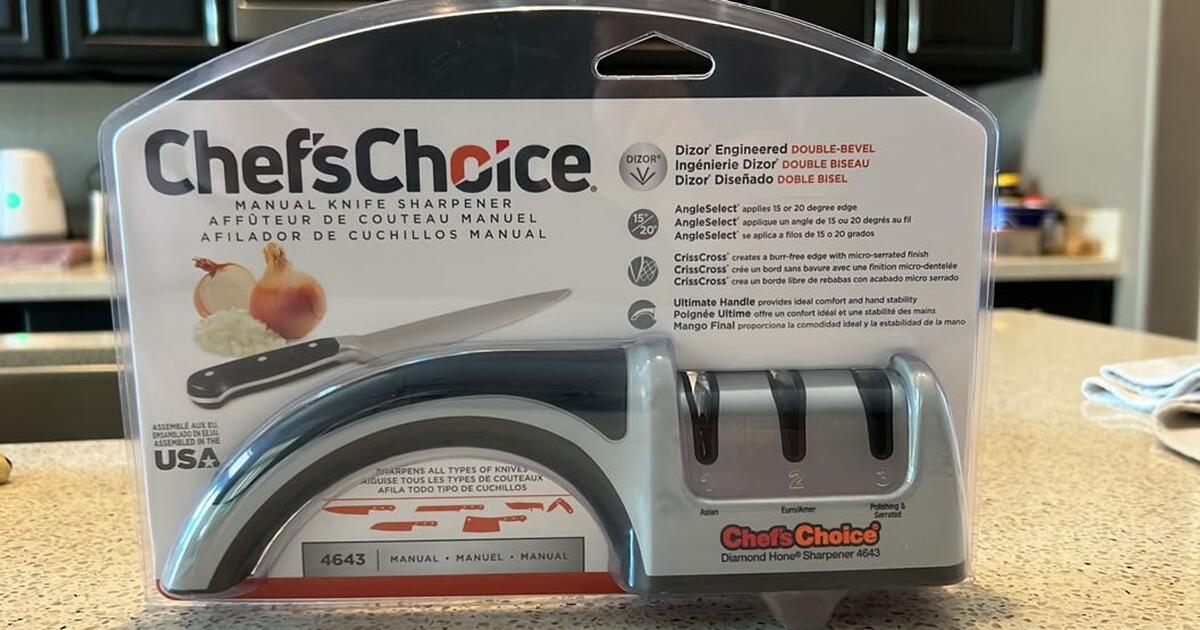 Chef’s Choice Manual Knife Sharpener 4643 for $20 in Chandler, AZ | For ...