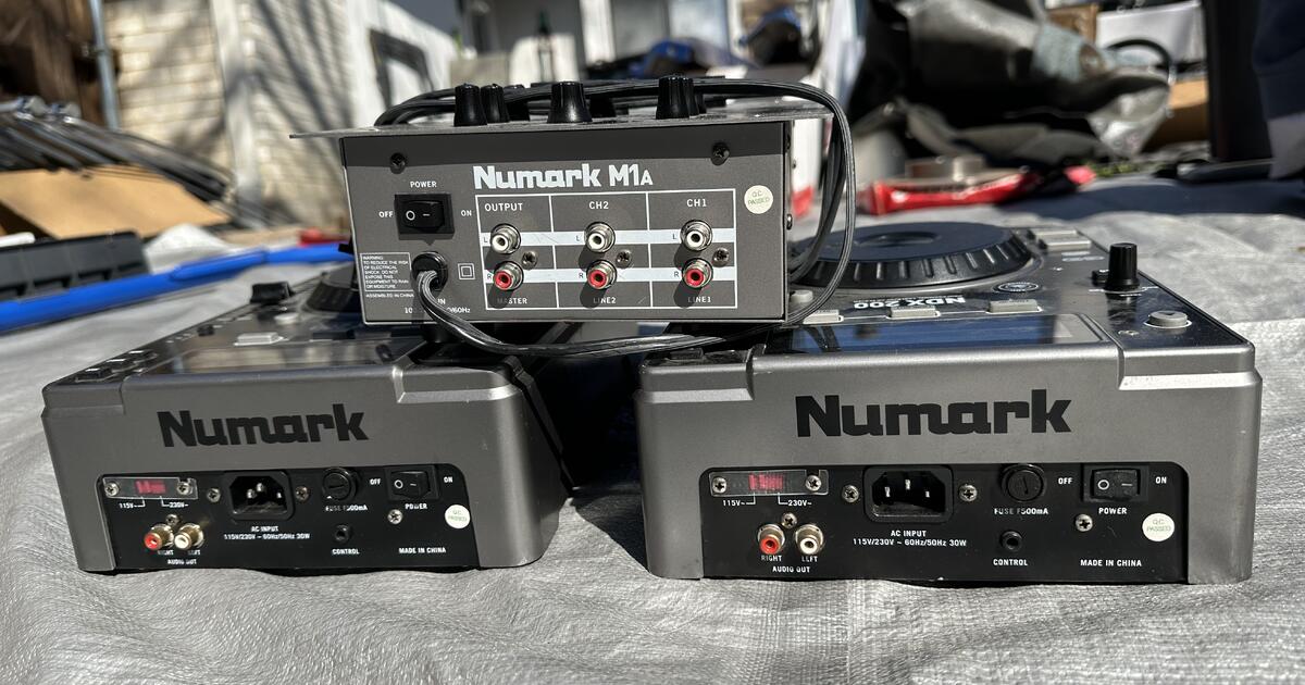 numark m1a and ndx 200 mix deck for $130 in The Colony, TX | For Sale ...