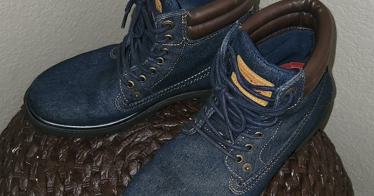 Levi's Blue Denim Boots, Men's 42 for $25 in Hot Springs Village, AR ...