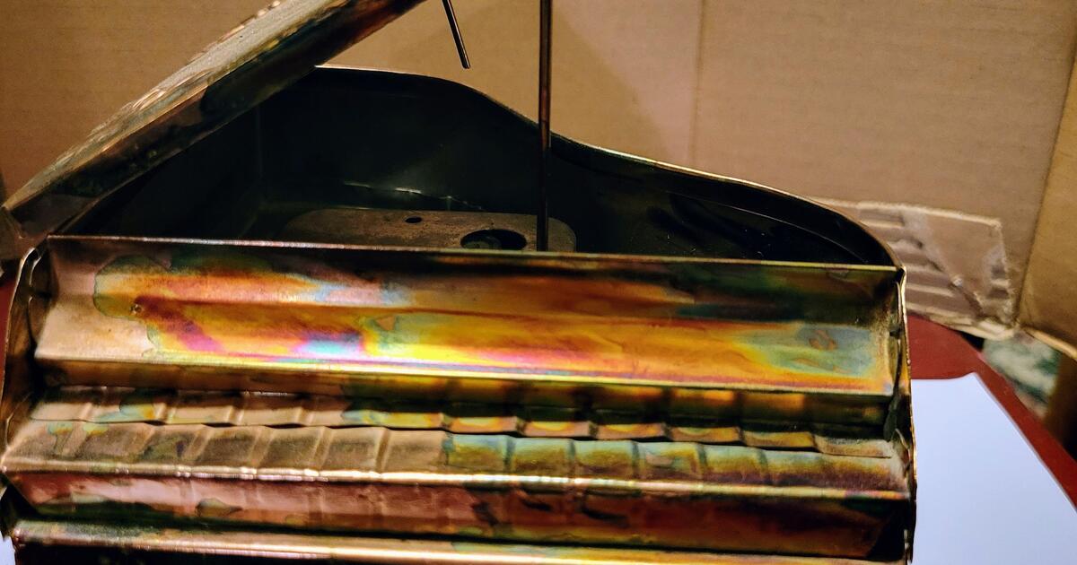 VINTAGE, COPPER PIANO, MUSIC BOX for $28 in Port Orchard, WA | For Sale ...