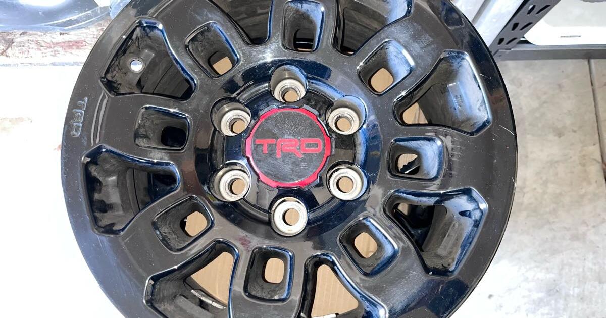4x Tacoma TRD Pro wheels, with hubs and lug nuts for Free in Rathdrum ...