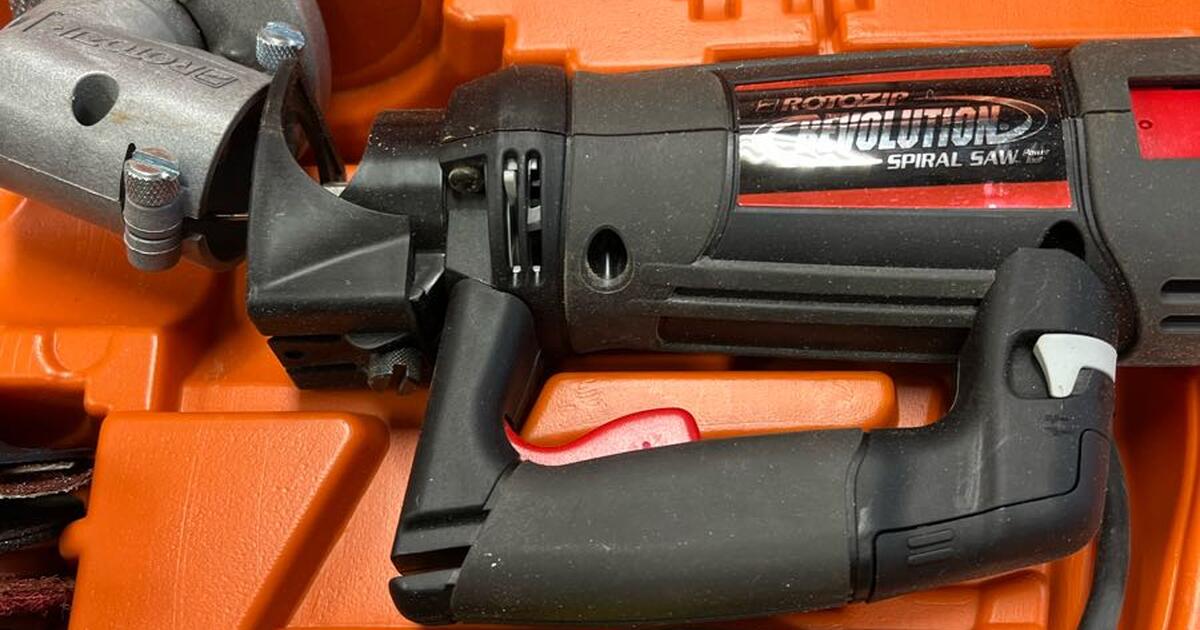 Rotozip revolution spiral saw. for $40 in Tigard, OR | For Sale & Free ...