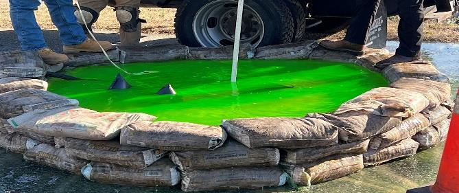 HRSD’s contractor is scheduled to conduct dye testing of a sanitary ...