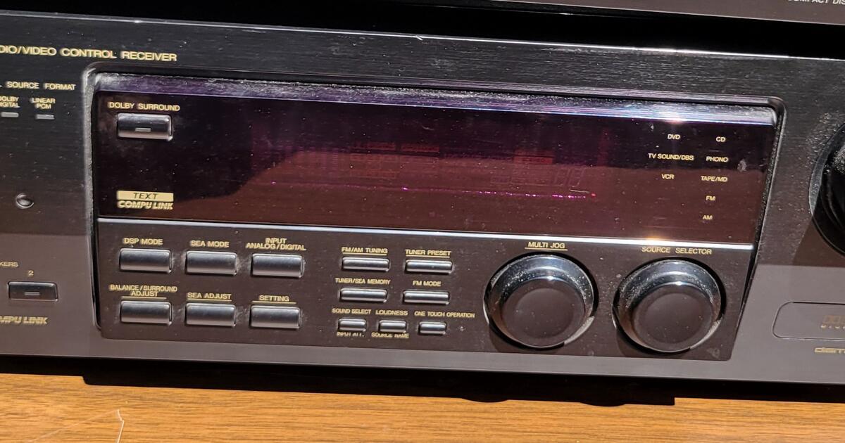 JVC RX-778V Audio/Video Control Receiver for $40 in Wilmington, DE ...