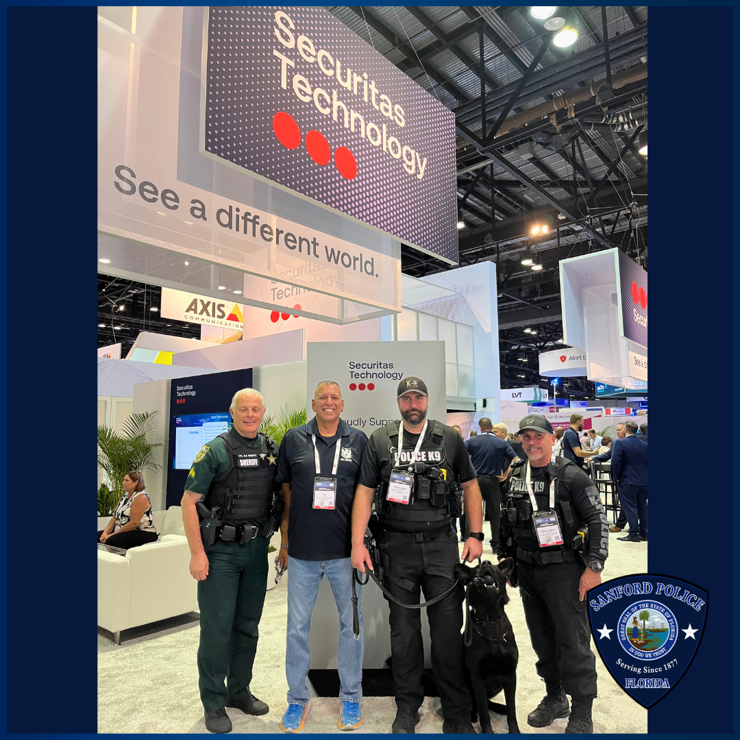The Sanford Police Department K-9 unit had the opportunity to join the three-day Global Security ...
