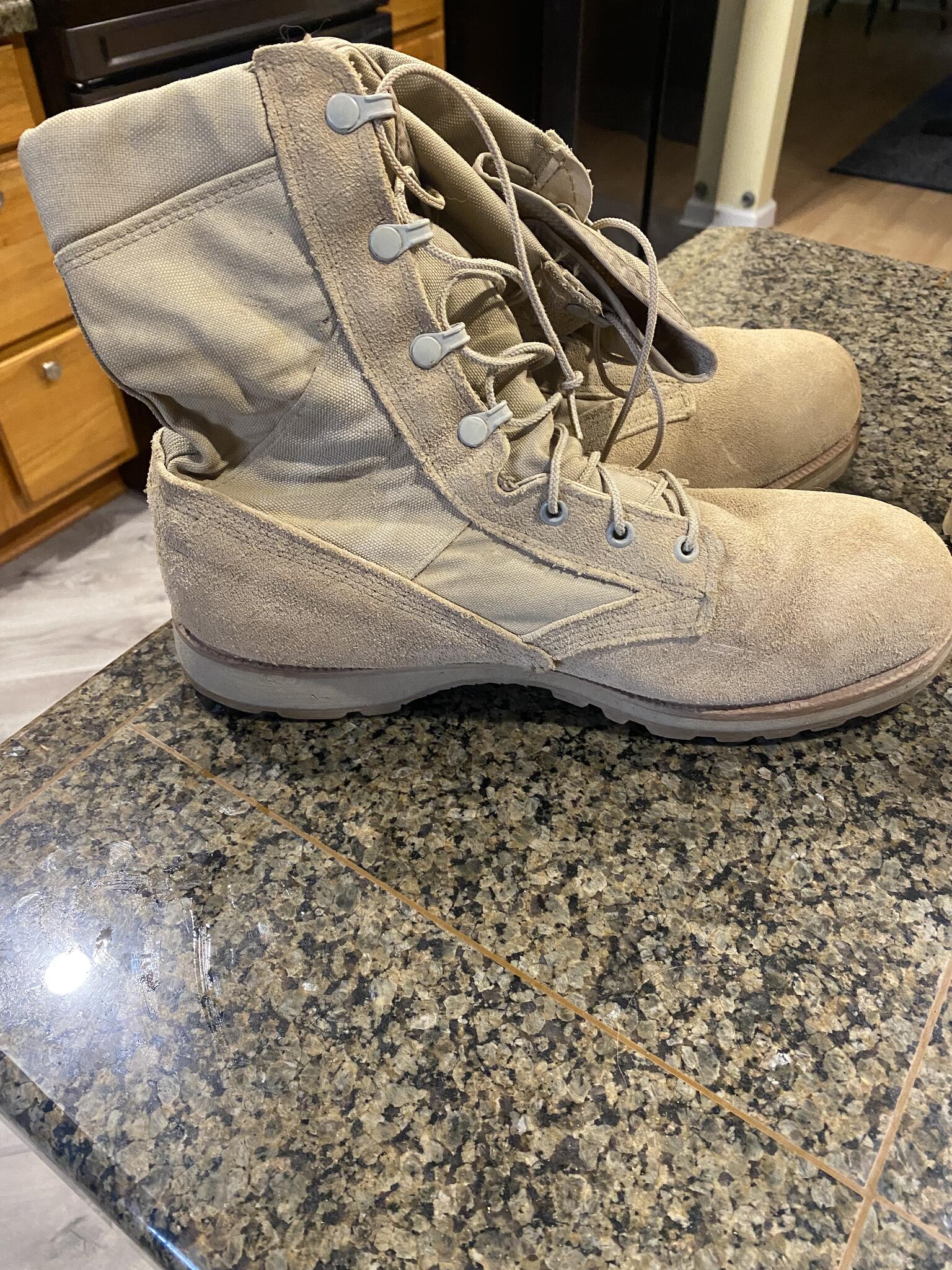 Military Issued Men’s Steel Toed Boots Size 11R for $50 in Hot Springs ...