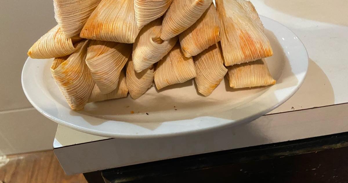 Pork Tamales Homemade Saturday morning will be ready 2 o’clock on ...