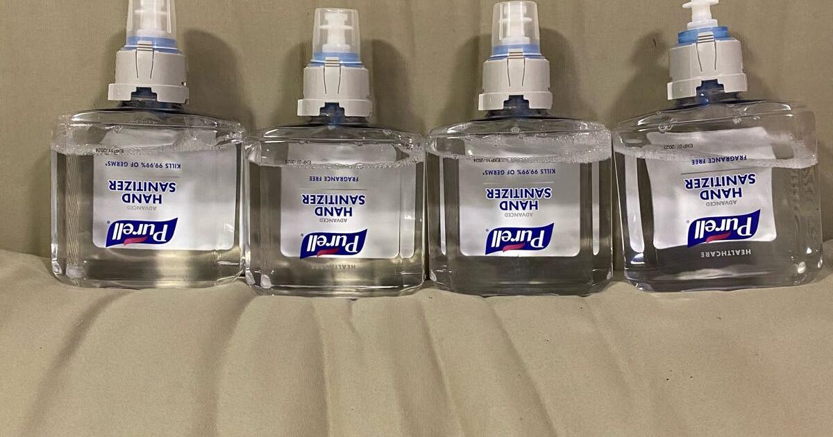 4 Large Containers of Purell Advanced Hand Sanitizer Foam for ...