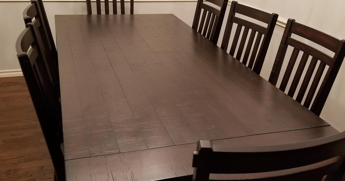 Havertys Arden Ridge Trestle Dining Room Table for $890 in Dallas, TX ...