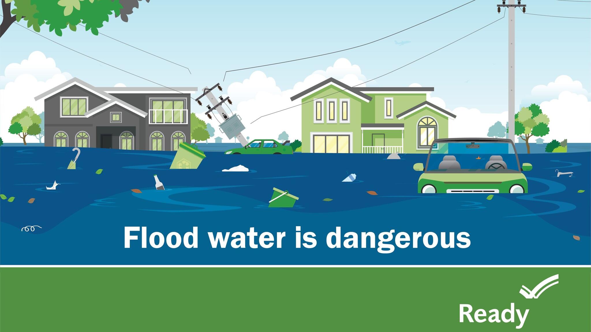 Floodwater can pose a drowning risk for everyone — regardless of their ...