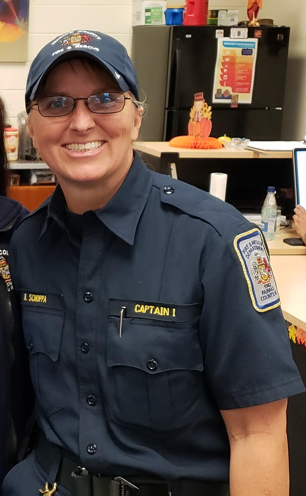 A Tribute: Captain Kim Schoppa (Fairfax County Fire and Rescue ...