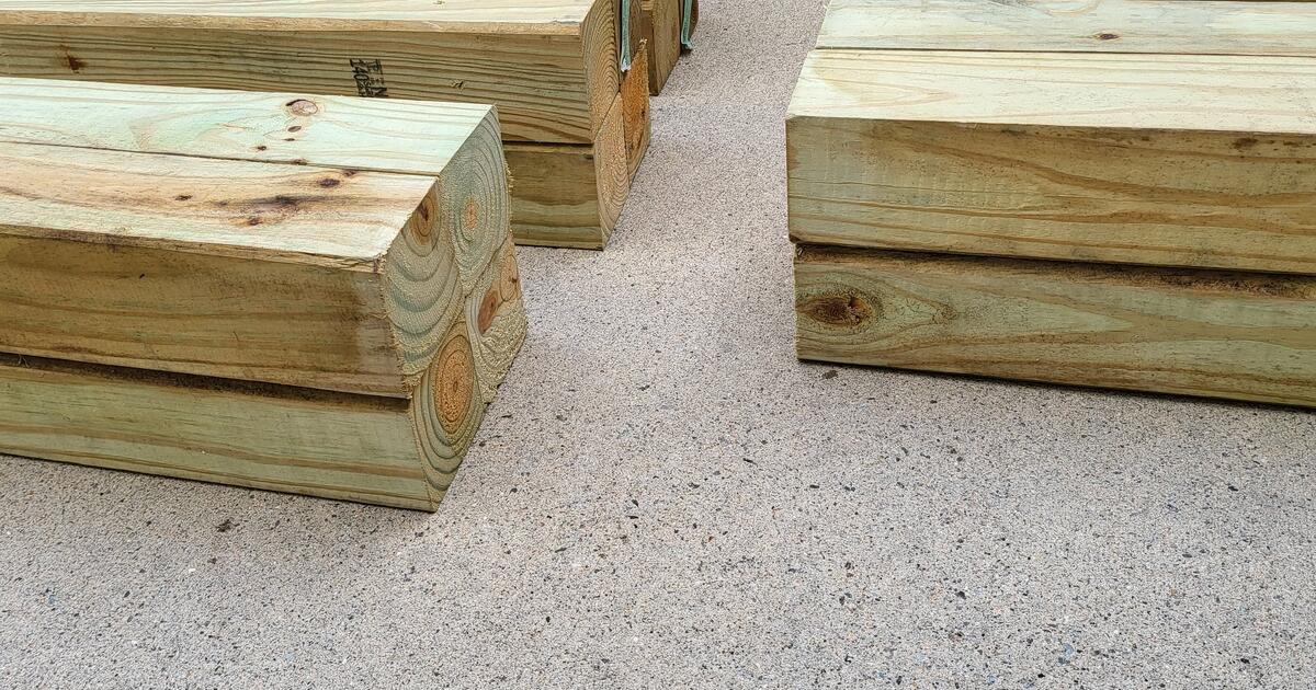 Pressure Treated Timber Wood Keel Blocks for $20 in Groton, CT | For ...