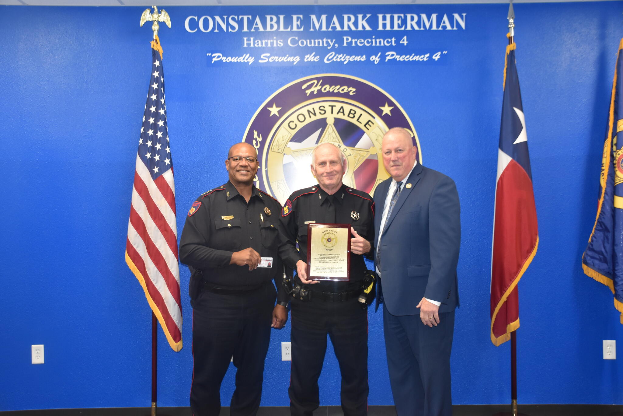 HAPPY RETIREMENT DEPUTY GARY BAILEY! (Harris County Constable Precinct ...