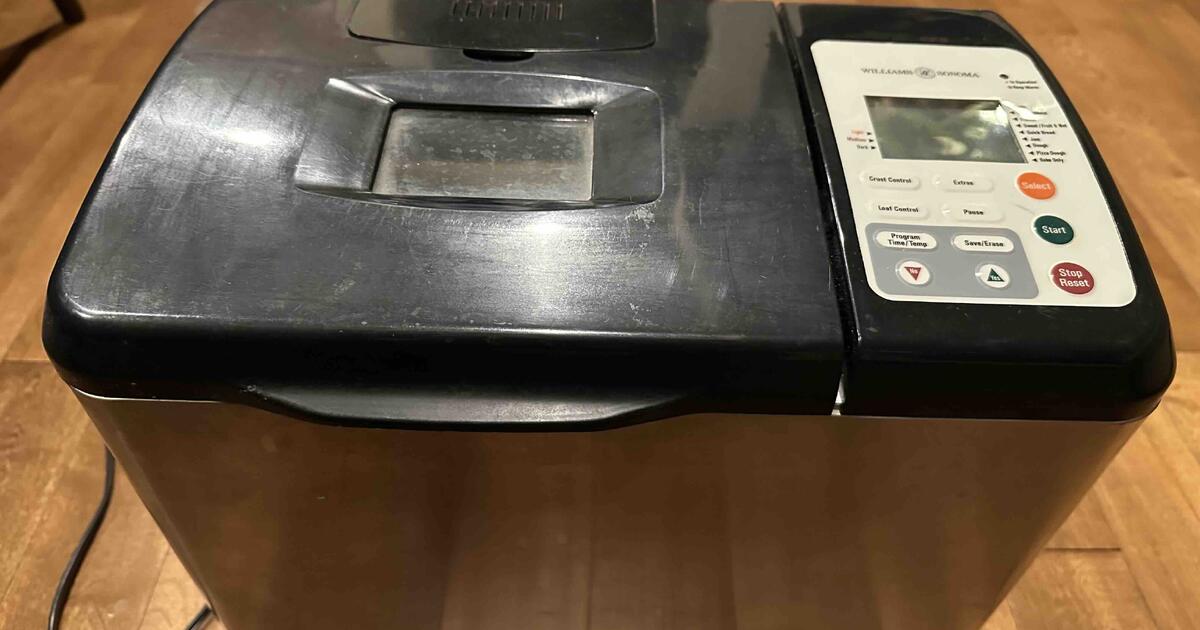 Williams-Sonoma Bread Maker for Free in Sammamish, WA | For Sale & Free ...