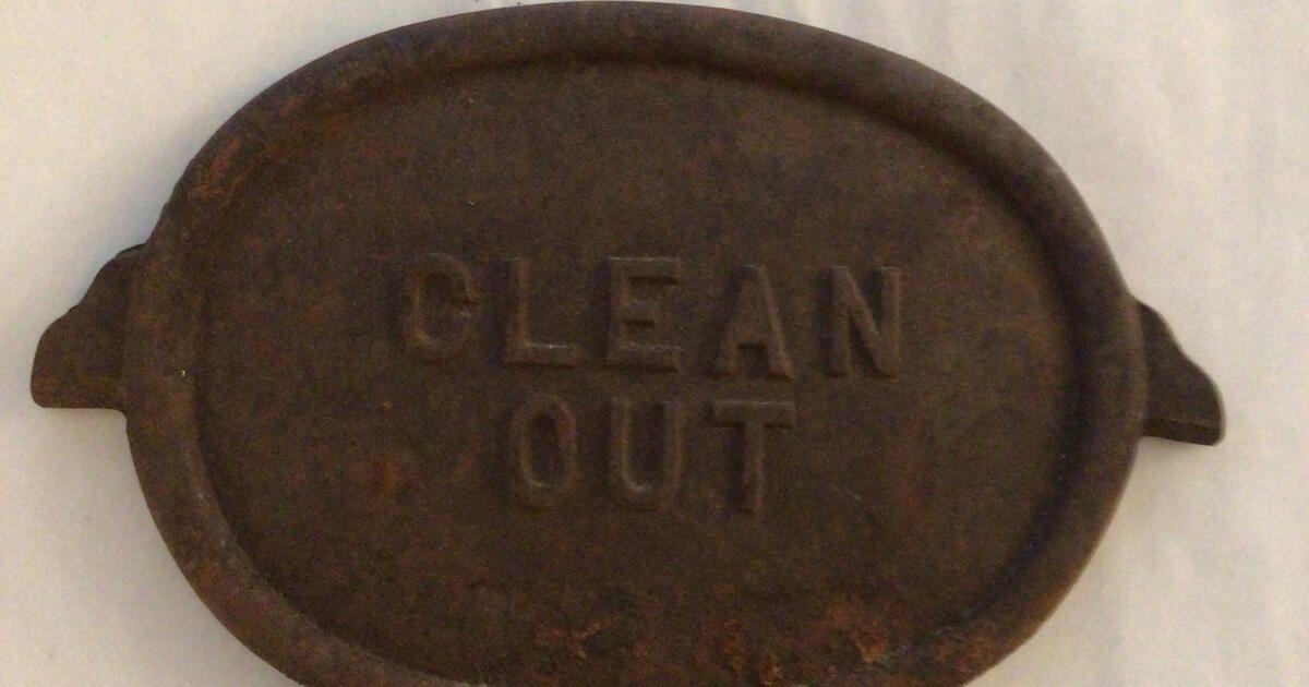Vintage Cast Iron Sanitation Clean Out Cover for $15 in Camarillo, CA ...