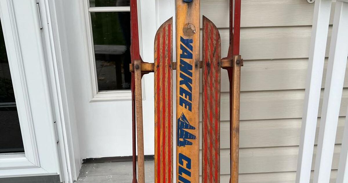 45" Vintage Yankee Flexible Flyer Wooden Sled for $35 in Penfield, NY ...
