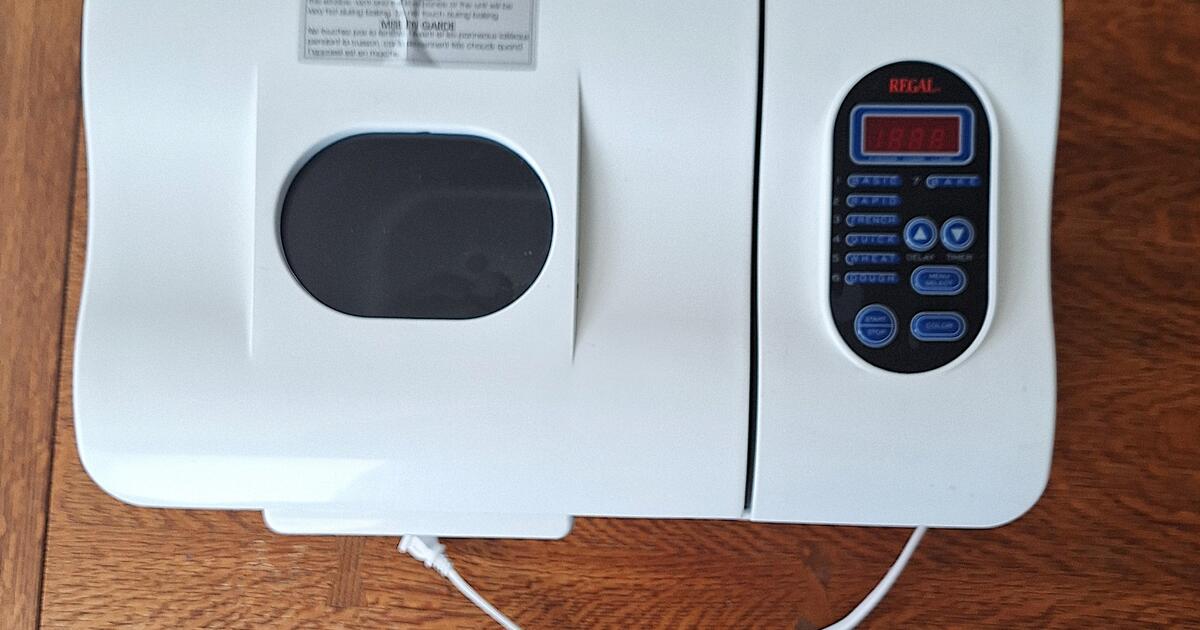 Regal Automatic Bread Machine for $20 in Parker, CO | For Sale & Free ...
