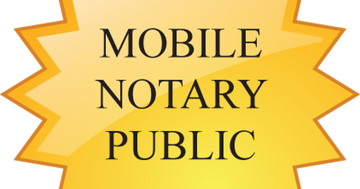 Mobile Notary Public for Free in Chandler, AZ | For Sale & Free — Nextdoor