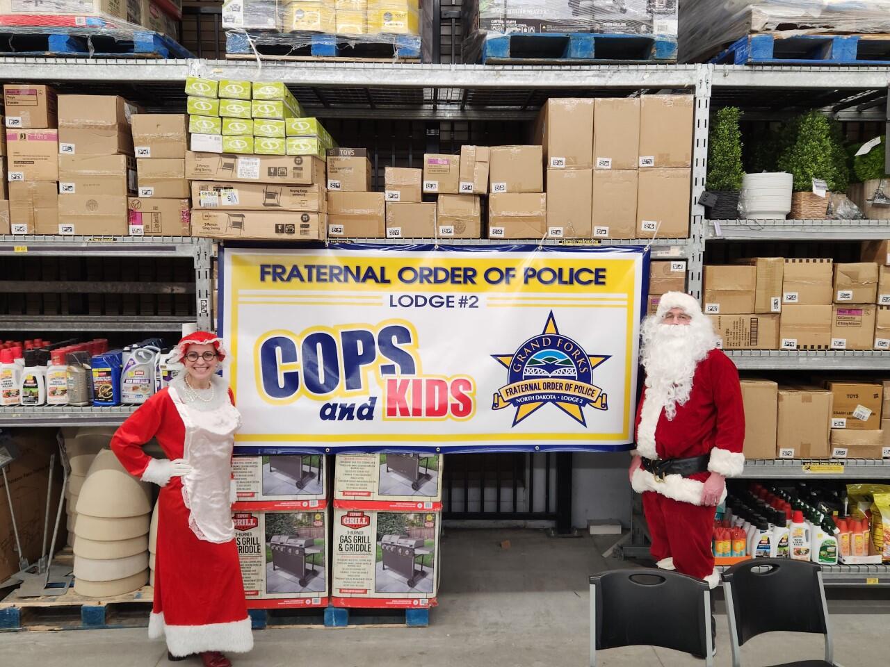 GFPD giving back- Cops and Kids event (Grand Forks Police Department ...