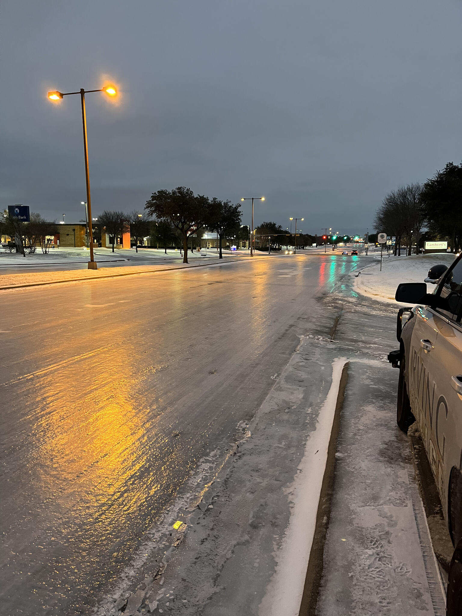 Unsafe driving conditions (Irving Police Department) — Nextdoor — Nextdoor