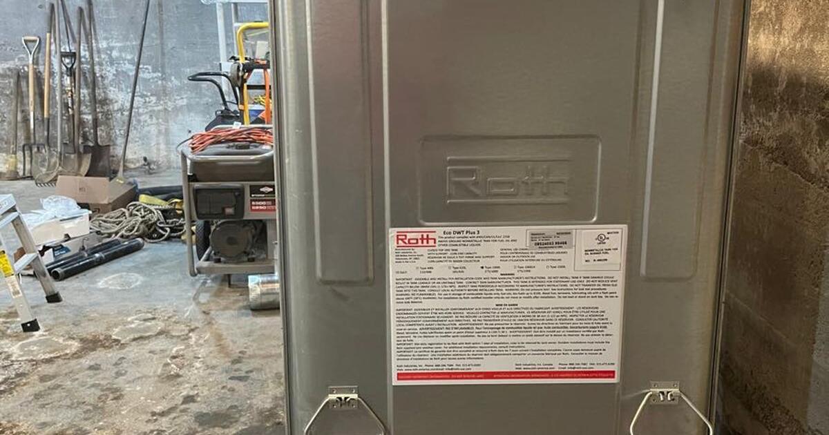Brand New Roth Double-Wall Oil Tank 275 gallons for $900 in Morristown ...