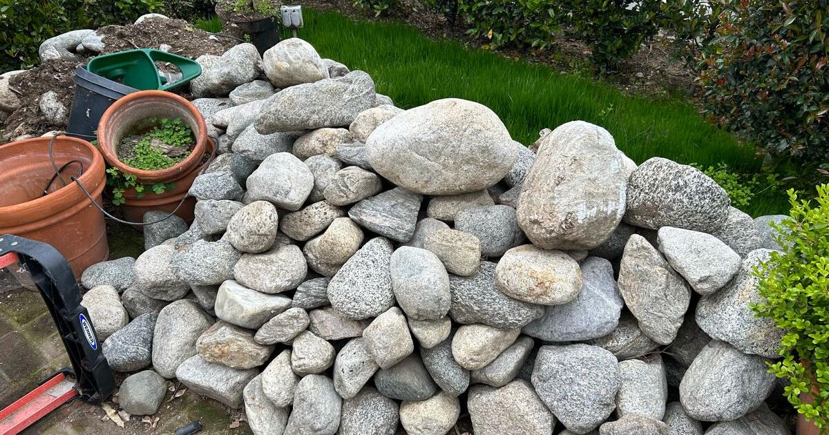 Beautiful large River Rocks for $300 in Monrovia, CA | Finds — Nextdoor