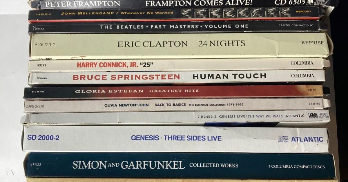 Large Lot of Empty CD Longboxes Pop Rock + More💥🤘 for $25 in Brighton ...