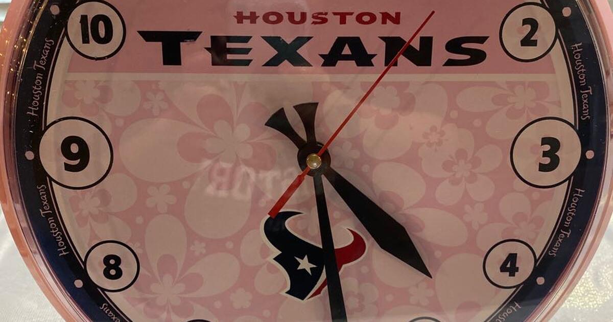 Houston Texans clock for $15 in Houston, TX | Finds — Nextdoor