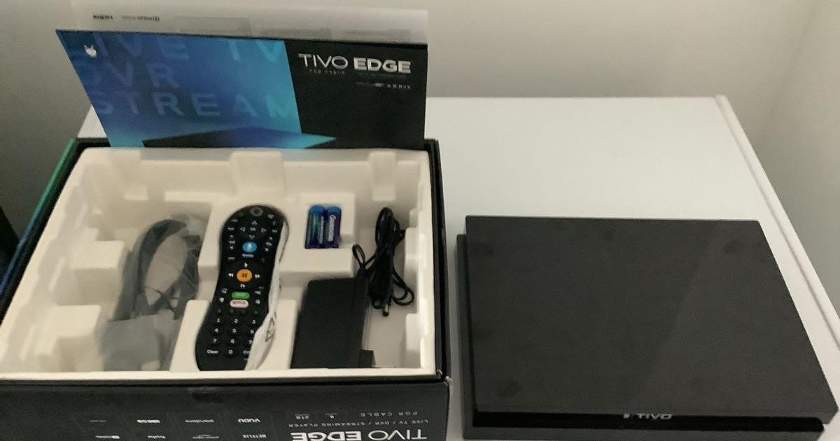 Tivo Edge streaming dvr recorder for cable tv for $65 in Portsmouth, NH | For Sale & Free — Nextdoor