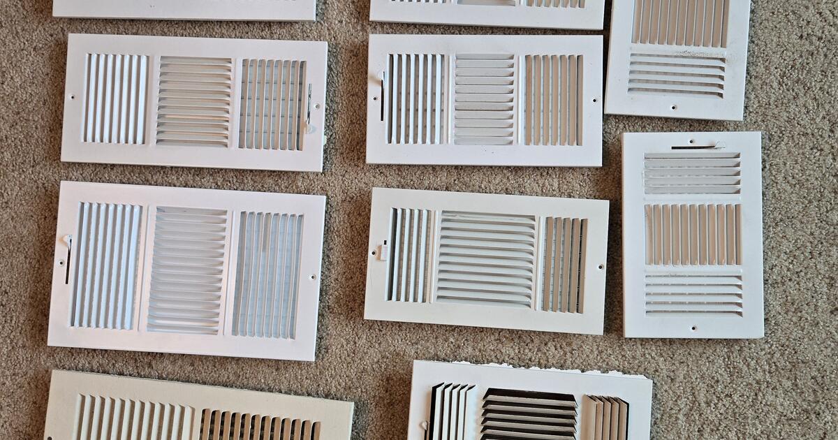 Set of 10 White Vent Covers for Free in Bulverde, TX | For Sale & Free ...