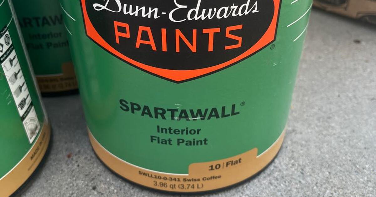 Free- 3 gallons Dunn-Edwards Spartawall Interior Flat Paint for Free in ...