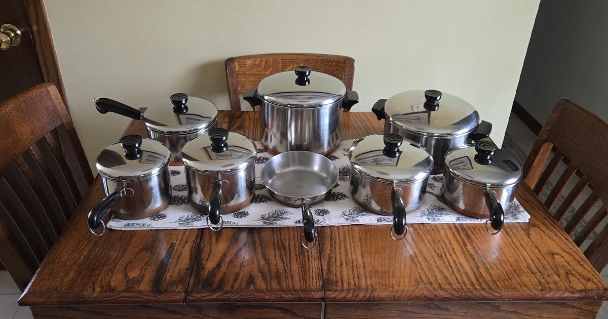 Revere Ware Pots & Pans for $55 in Pewaukee, WI | For Sale & Free ...
