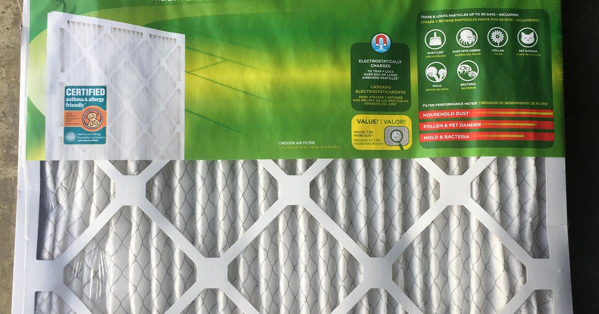 3 pieces Swiffer air filter 20x25x1" for $10 in Plain City, OH | For ...