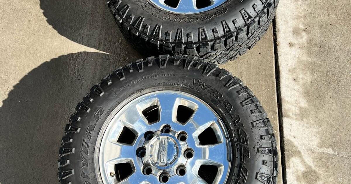 8 lug Wheels and Tires - set of 2 for $100 in Punta Gorda, FL | For ...