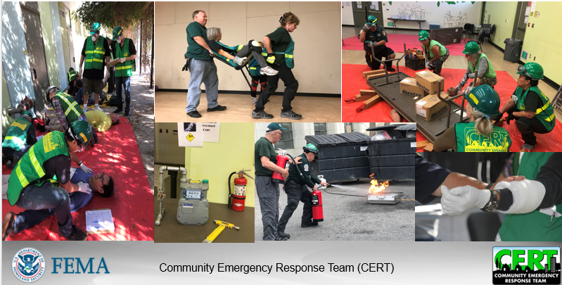 If you have taken a Community Emergency Response Class (“CERT”) class ...