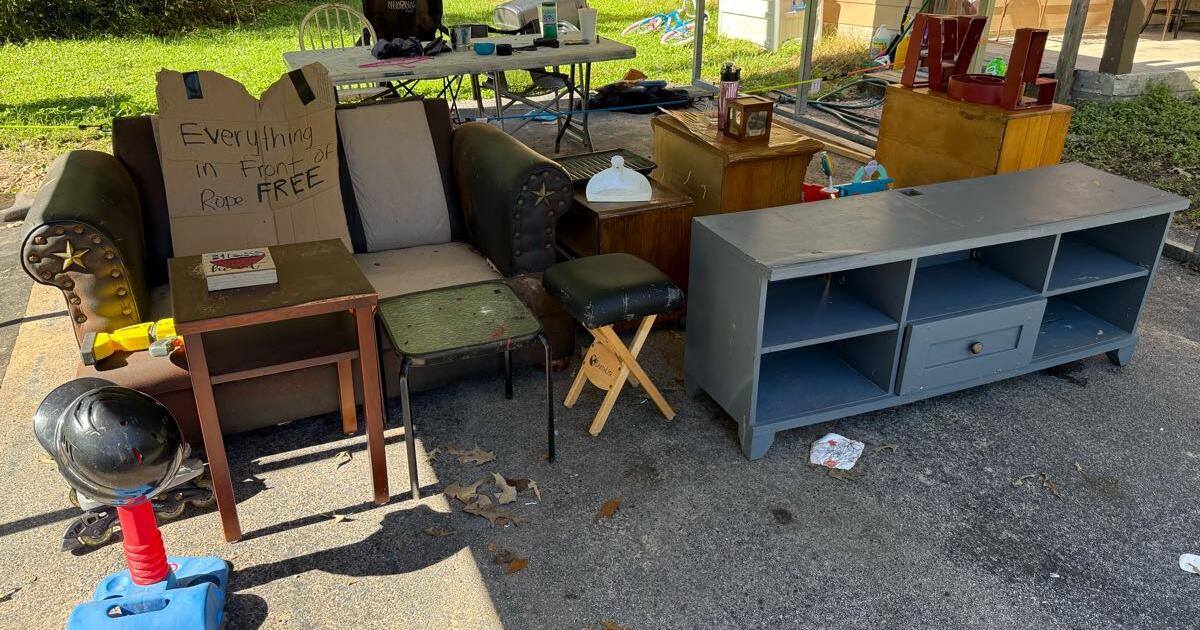 Leftover Garage Sale Items FREE FREE FREE for Free in Magnolia, TX ...