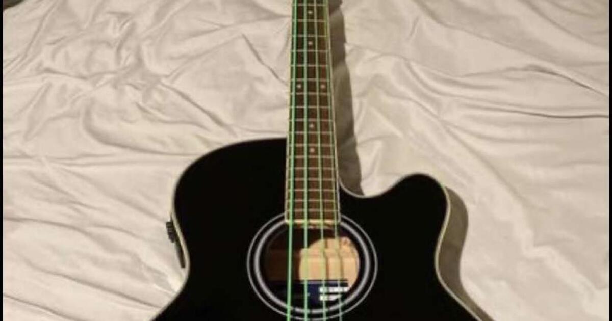Ibanez AEB5E Acoustic Electric, Black Bass (Bajoloche) for $280 in ...