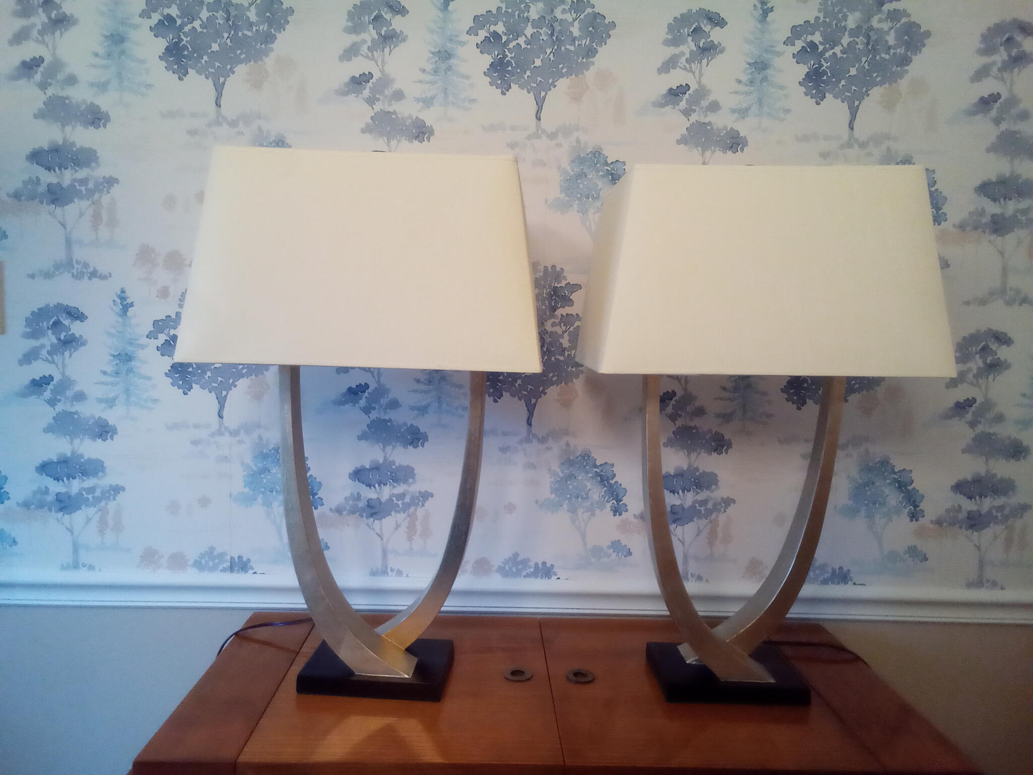 Set of Two Modern Table Lamps for $30 in Ballwin, MO | For Sale & Free ...