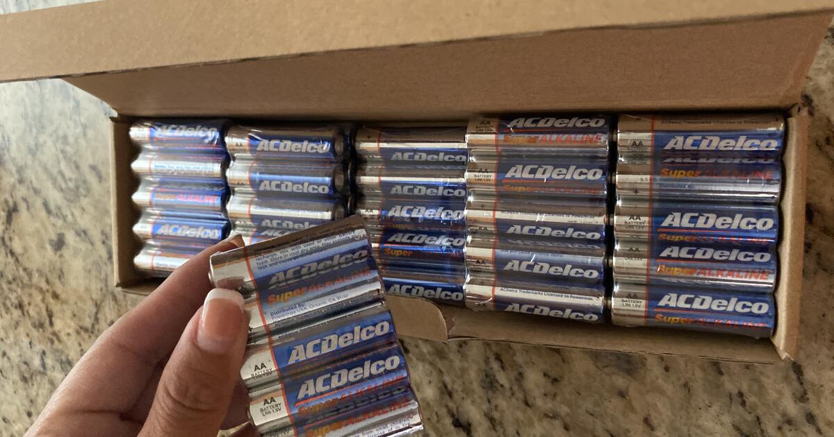 Box of ACDelco AA Batteries for $20 in El Dorado Hills, CA | For Sale ...