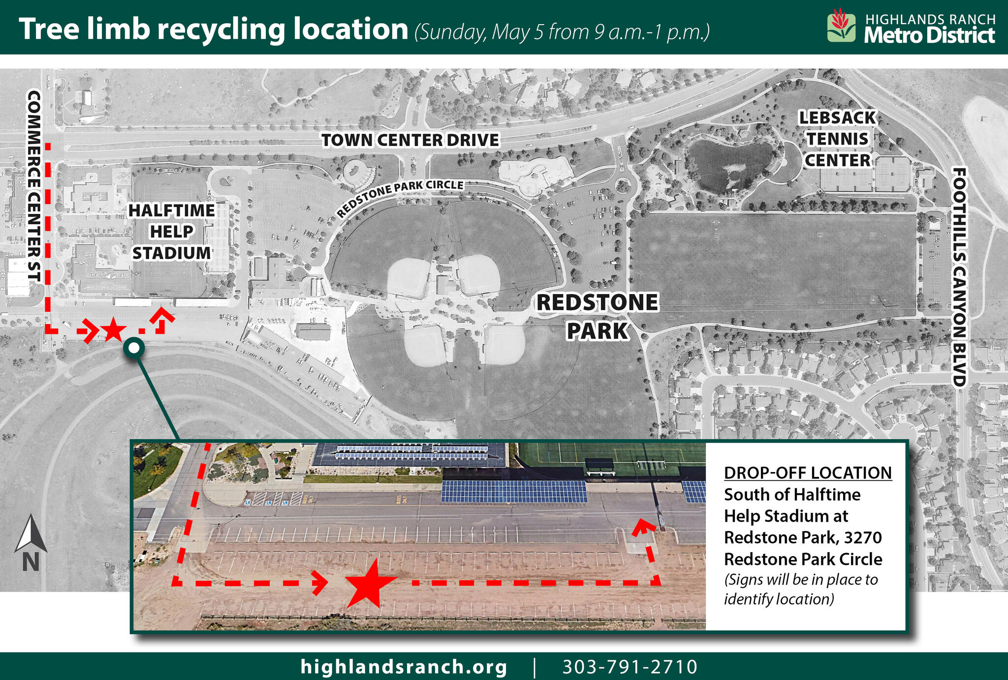 The Metro District's one-day spring tree limb recycling drop-off event ...